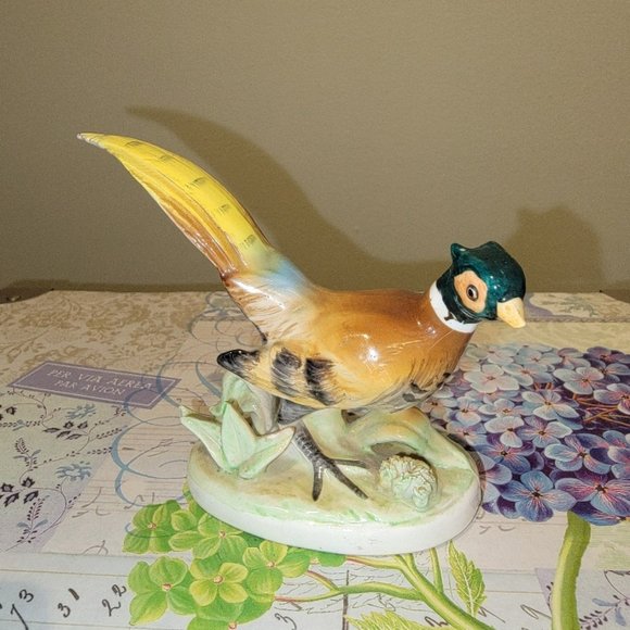 Art | Vintage Pheasant Ceramic Figurine | Poshmark